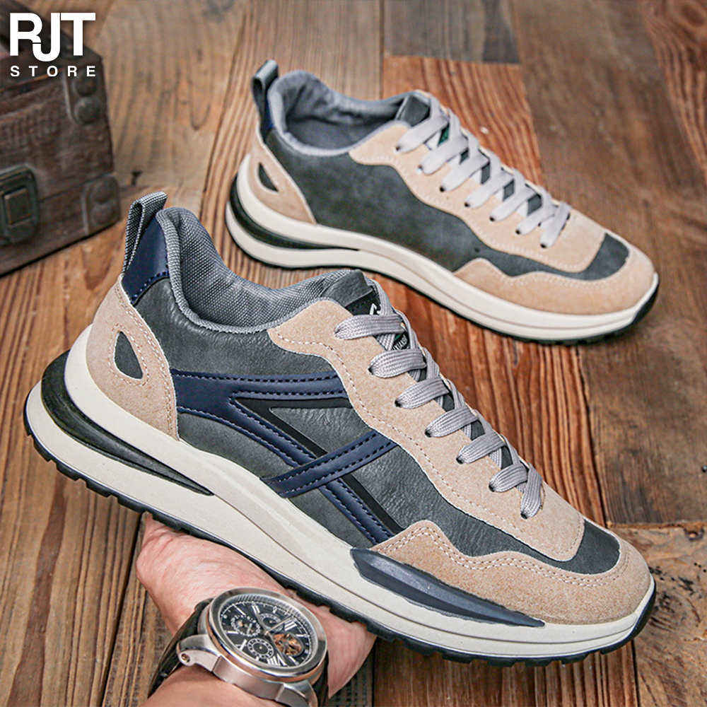 sepatu sneakers import - sepatu kasual - Sepatu Sneaker Pria Premium ...
