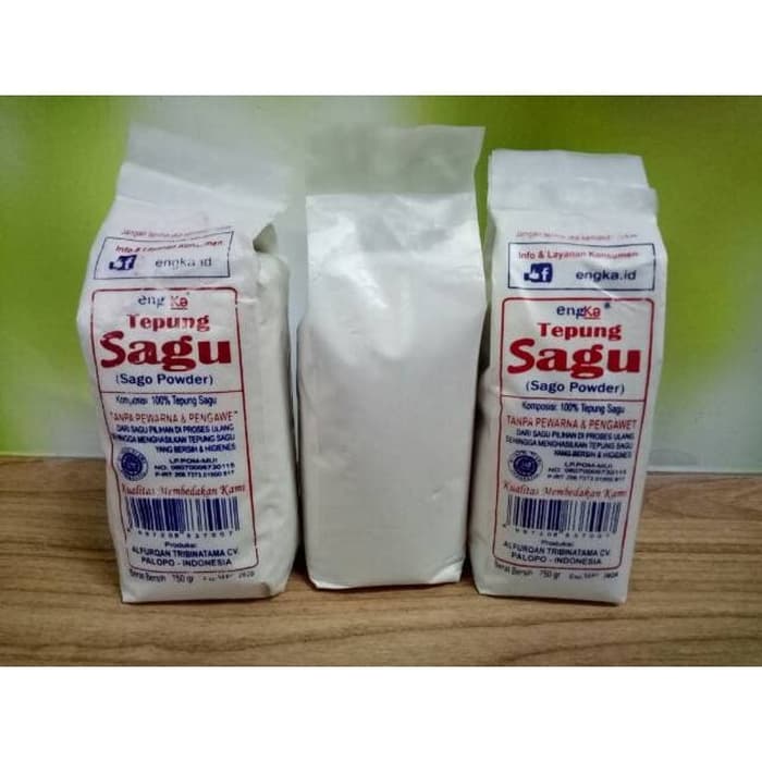 PROMO!!! Tepung sagu engka 750gr dari pohon sagu asli bukan tapioka ...