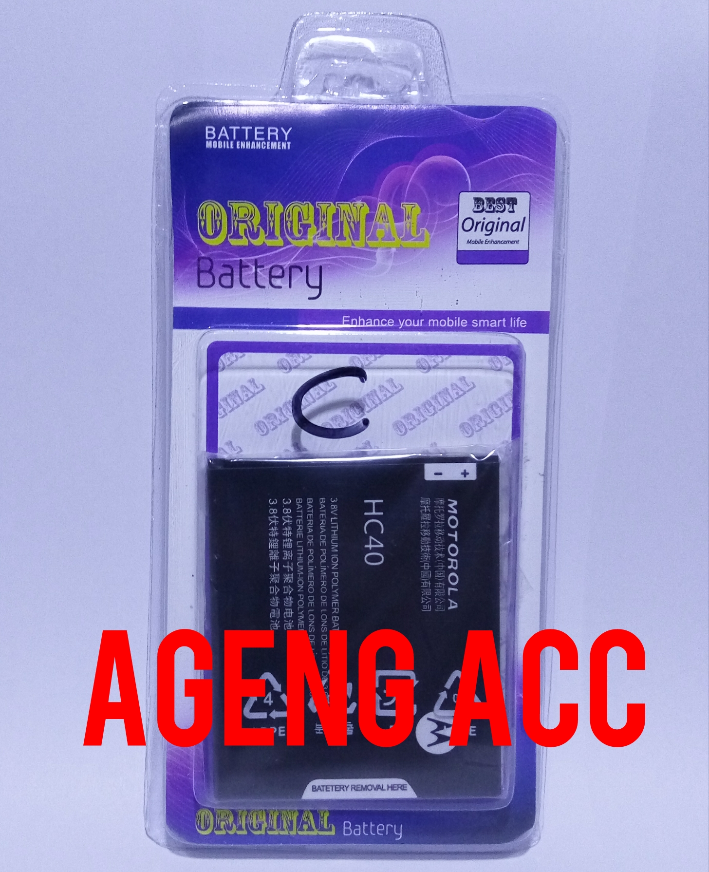 Baterai Motorola C HC40 Batre Battery Original | Lazada Indonesia
