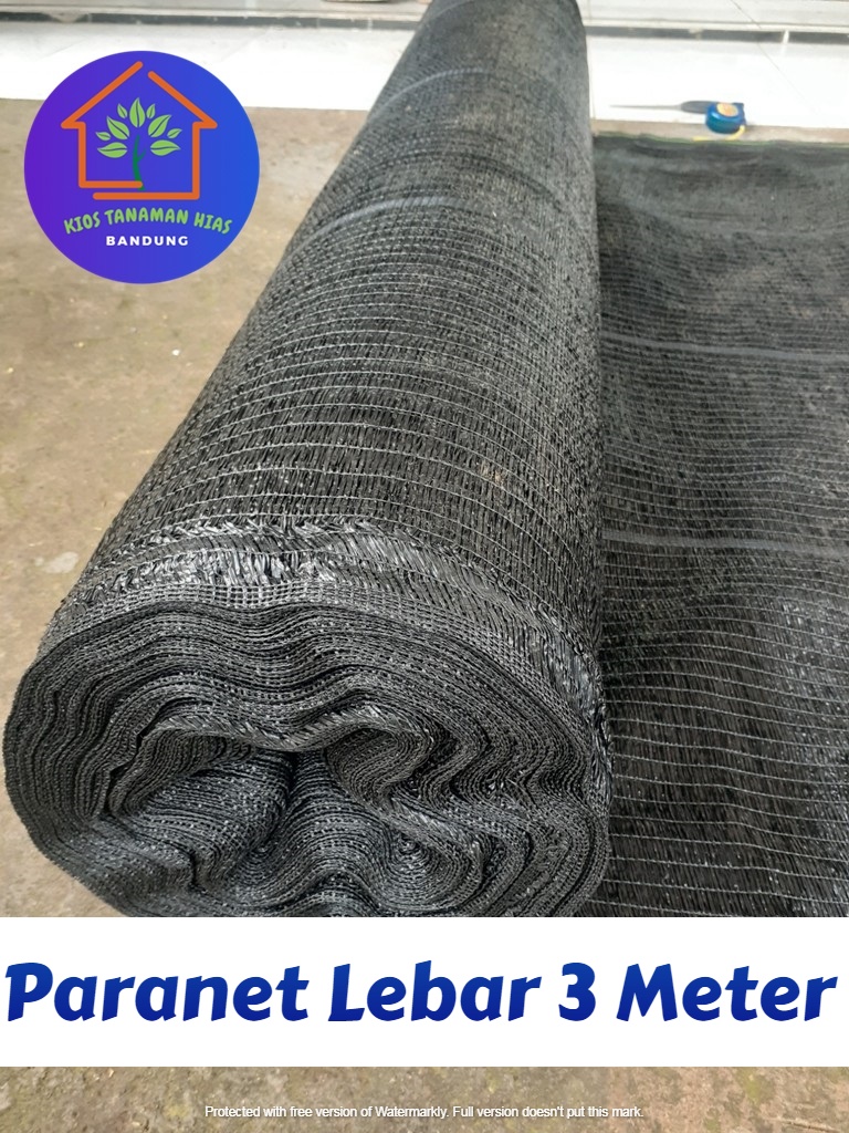 COD Jaring atap penahan panas paranet lebar 3 meter panjang sesuai ...