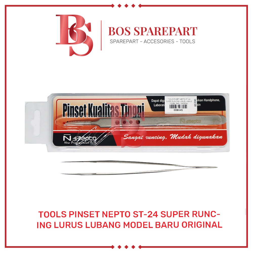 PINSET NEPTO ST - 24 SUPER RUNCING LURUS LUBANG MODEL BARU | Lazada ...