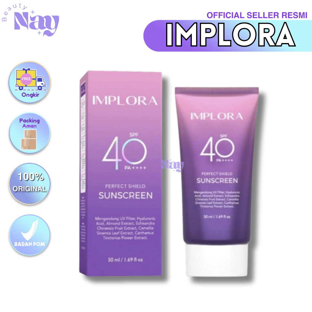 Sunscreen By Implora Perfect Shield Sunscreen SPF 40 PA++++ 50 ml ...