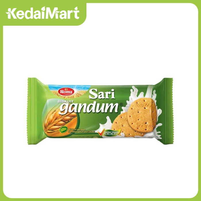 Roma Biskuit Sari Gandum 39 Gram | Lazada Indonesia