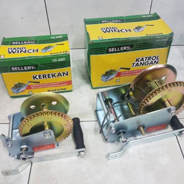 Hand Winch / Kerekan / Katrol Tangan 1200 Lbs Sellery | Lazada Indonesia