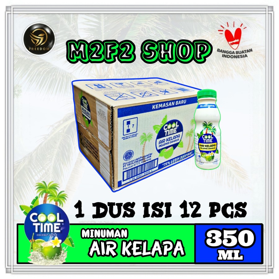 Minuman Kelapa Cool Time Coconut Water - 350 ml (Kemasan Karton ...