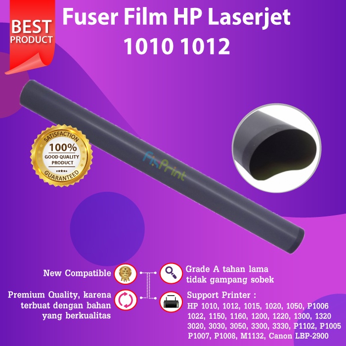 Fuser Film Printer HP Laserjet 1010 P1102 1020 1022 M1132 LBP6030 2900 ...