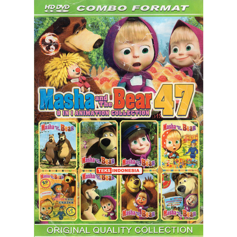 Kaset DVD Player Film Marsha and the Bear 47 | Lazada Indonesia