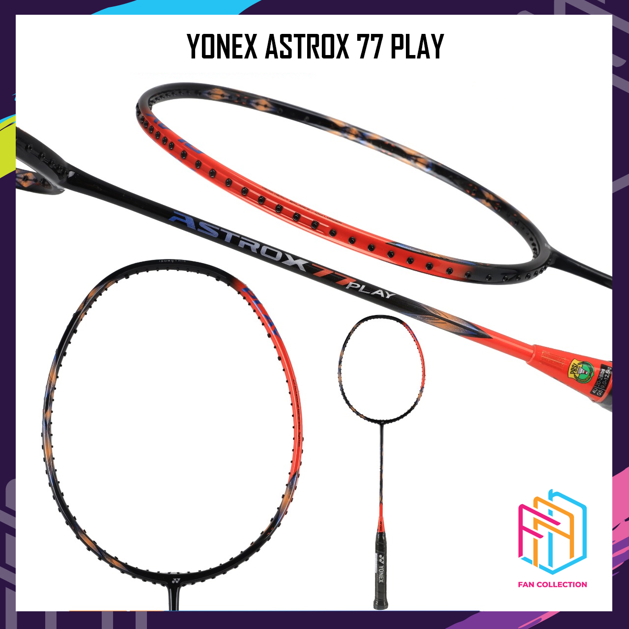 Yonex Raket Badminton Astrox 77 Play New | Lazada Indonesia