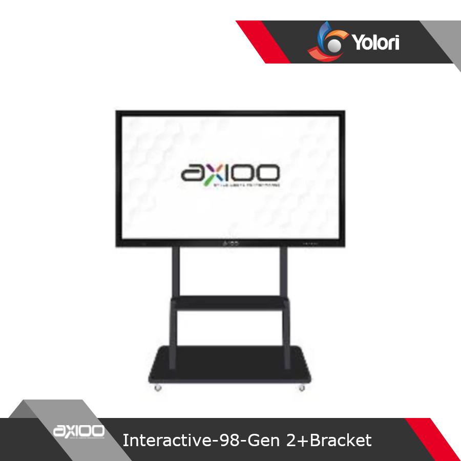 Axioo Interactive Smart Screen 98" Gen 2 + Standing Bracket Moveable ...