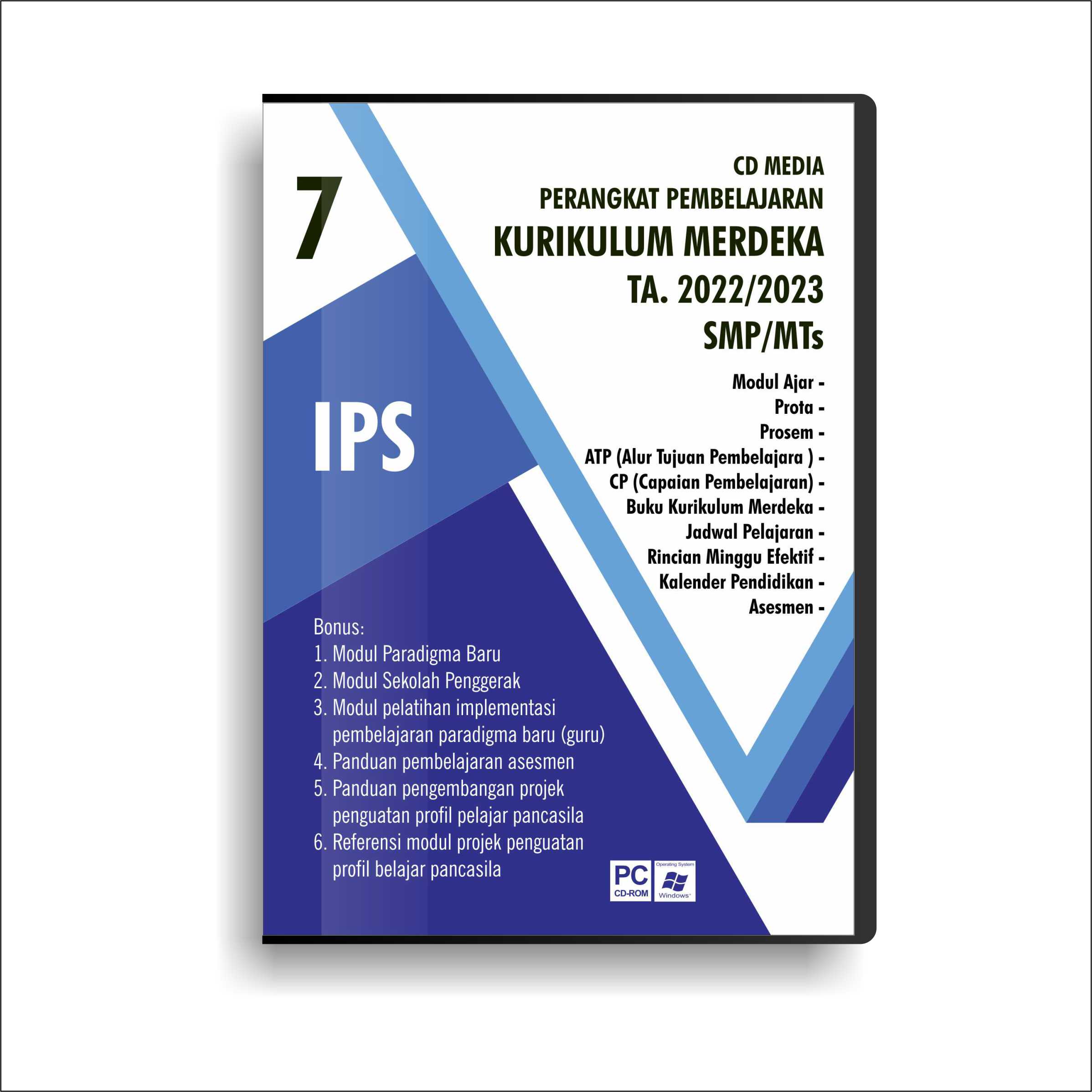 CD PERANGKAT MODUL AJAR / RPP KURIKULUM MERDEKA / KUMER IPS KLS 7 SMP ...