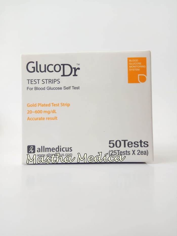 Gluco DR Bio Sensor Strip AGM-2100 isi 1 Tube | Lazada Indonesia