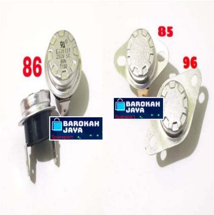 Thermostat/Termostat Bimetal Pemutus Arus Saklar/Sakelar Otomatis Dispenser - Penanak Nasi ...