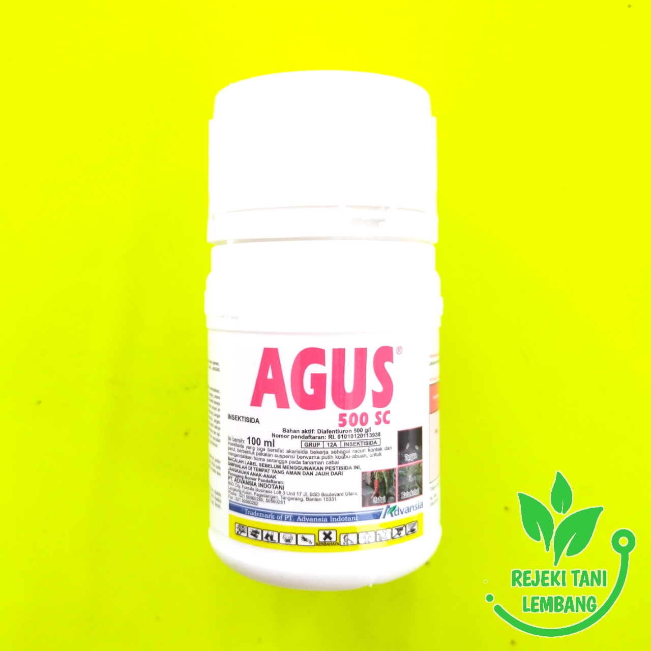 INSEKTISIDA AGUS 500 SC ISI 100 ML PENGENDALI HAMA SERANGGA | Lazada ...