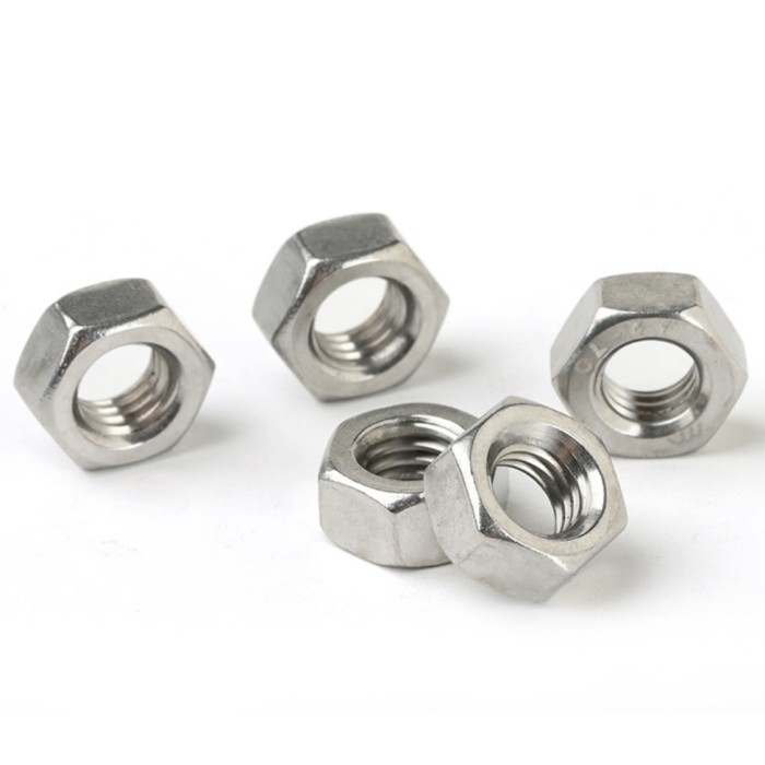 Mur M3 Stainless / Mur Hex Sus 304 M3 / Mur Stainless M3 (Isi 10 pcs ...