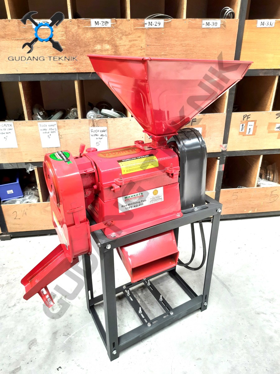 Mesin Penggiling Padi MAHKOTA KD450 NEW / Rice Polisher Beras Kebi Mini ... Mesin Penggiling Padi MAHKOTA KD450 NEW / Rice Polisher Beras Kebi Mini ...