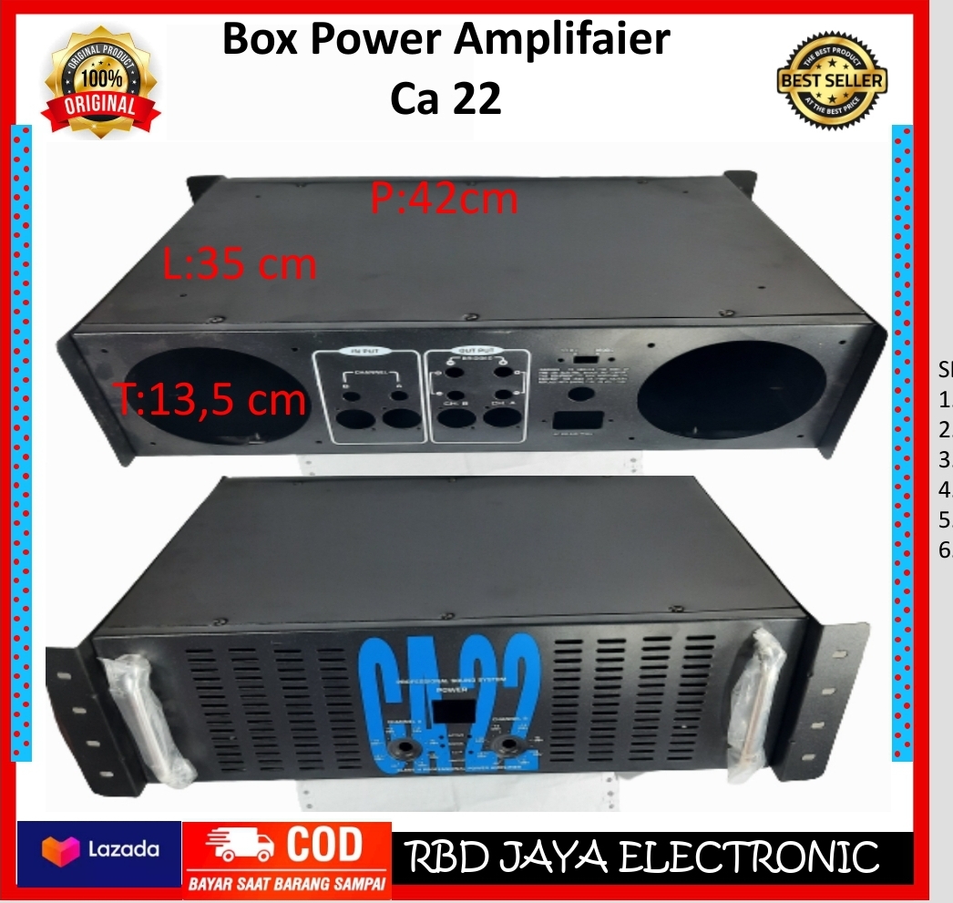 Box Power Amplifier CA 22 Box amplifier box ampli box power sound ...