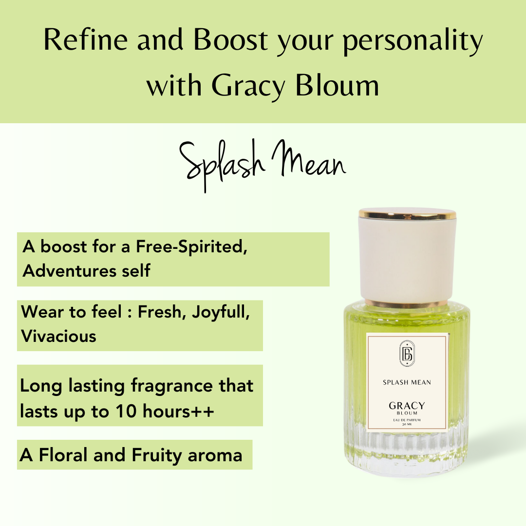 Gracy Bloum Eau De Parfum - Splash Mean | Lazada Indonesia