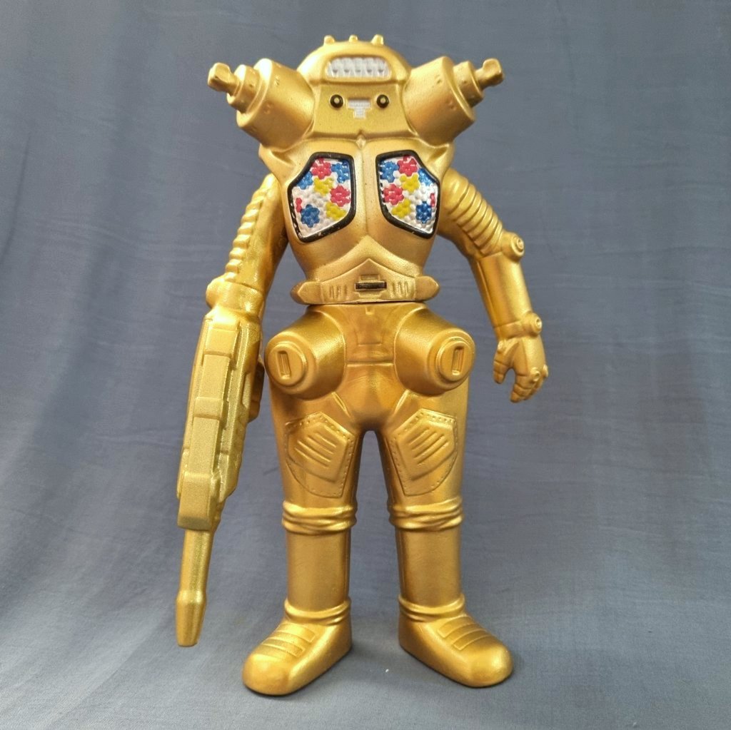 Figure King Joe Golden Monster Kaiju ultraman 20cm Vinyl lentur ...