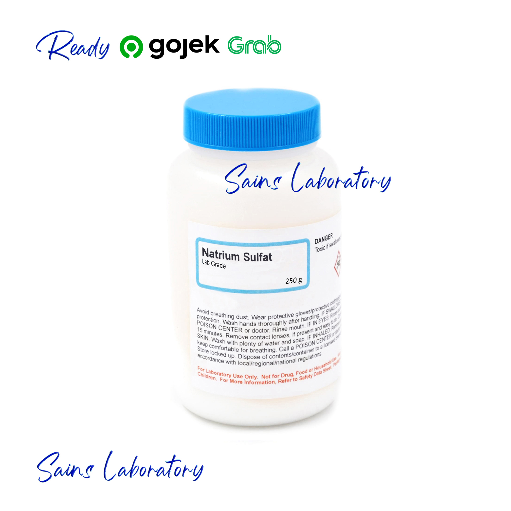 Sodium Sulfate Natrium Sulfat Na2SO4 250 gr Serbuk Original Laboratory ...
