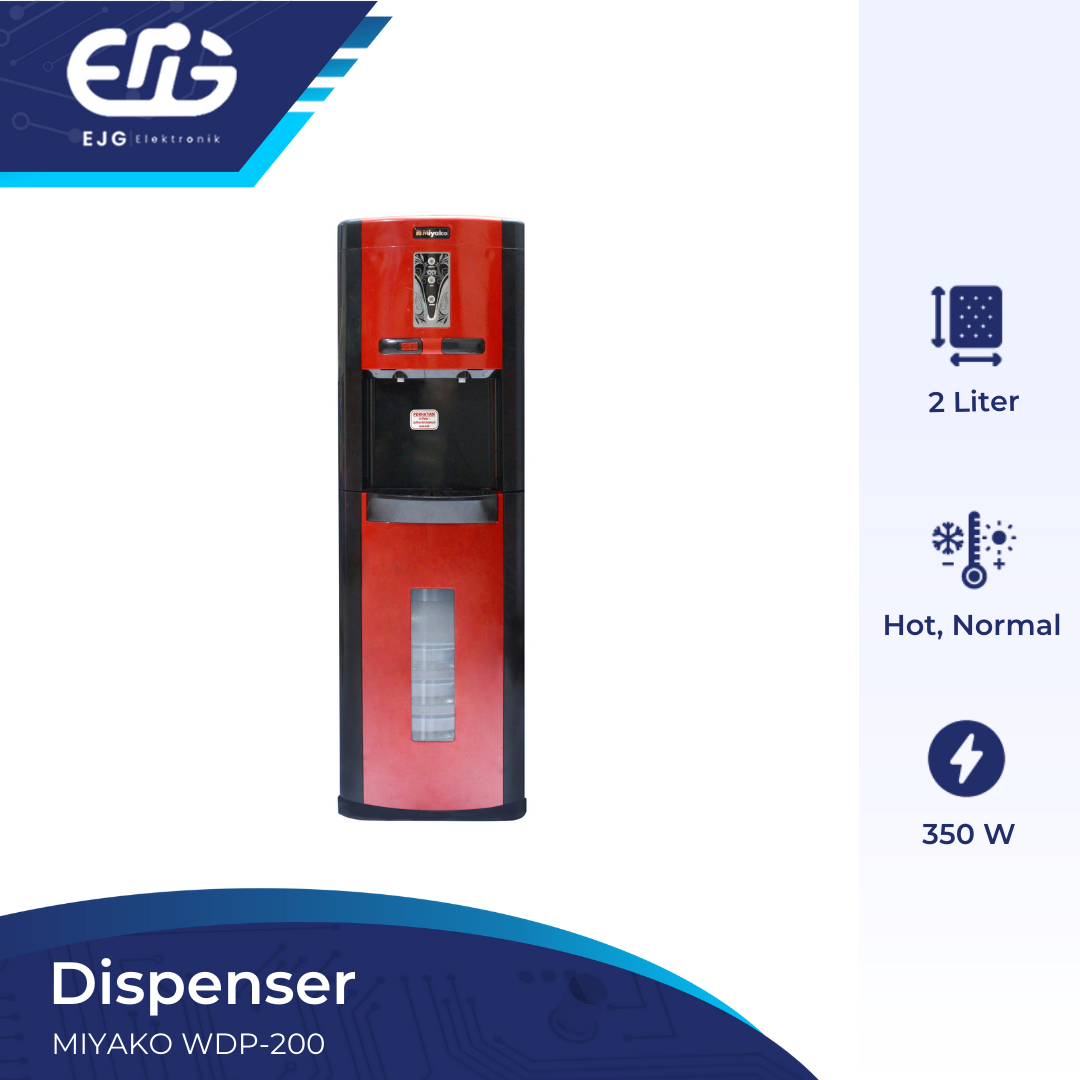 Miyako Dispenser Hot and Normal WDP 200 | Lazada Indonesia