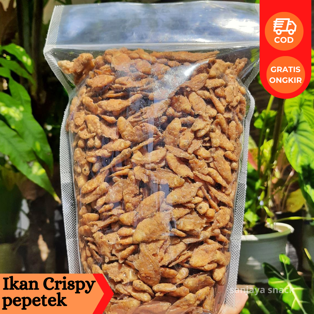 Ikan Crispy Pepetek Pedas BABY FISH 500 GRAM | Lazada Indonesia