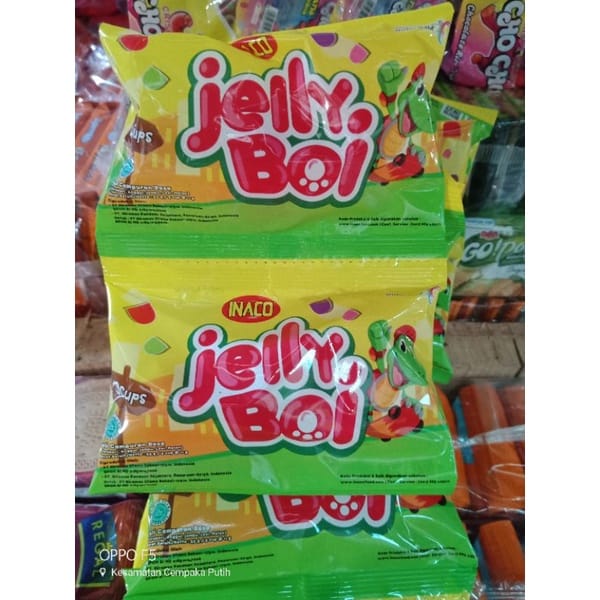 Inaco Jelly Boy renceng ( isi 10 sachet ) cemilan enak dan murah ...
