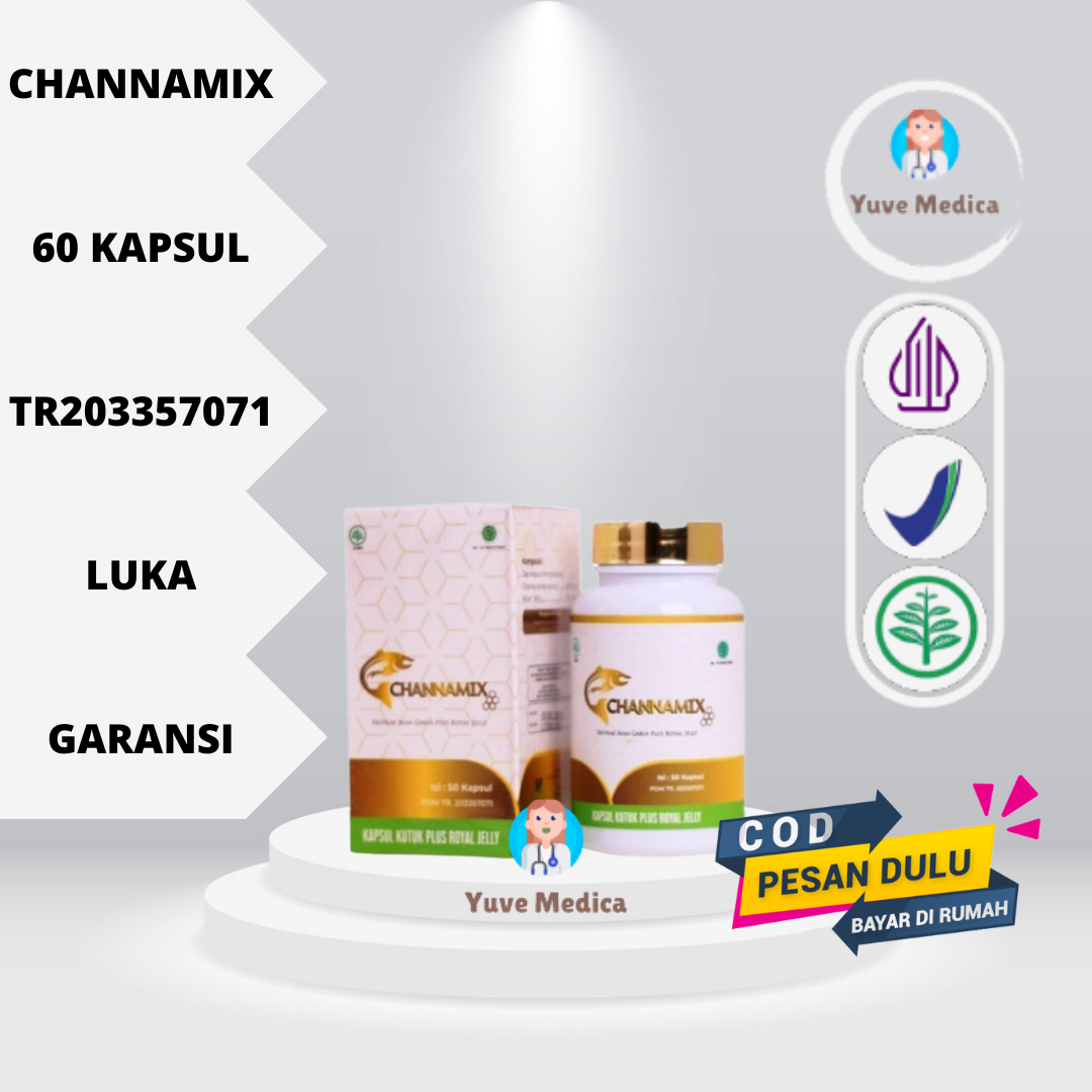 Kapsul Pengering Luka Operasi Caesar Atau Jahitan Channamix 60 Kapsul ...
