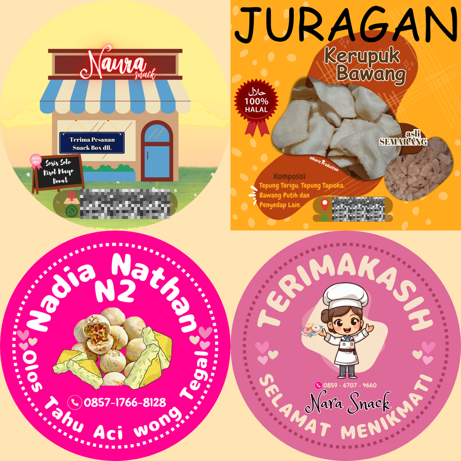 STIKER JUALAN UKURAN A3+ FREE DESAIN | Lazada Indonesia