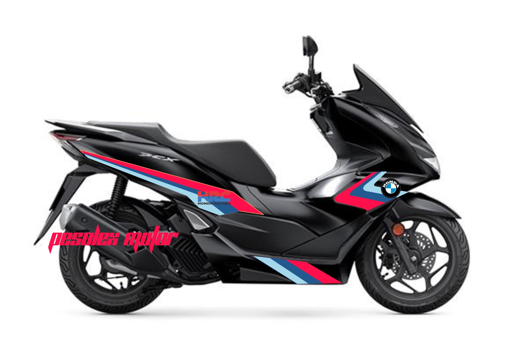 Cutting Striping Pcx BMW 160 | Lazada Indonesia
