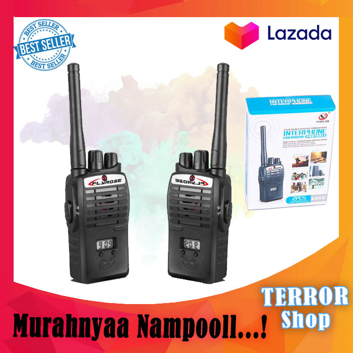 Flyrose Kids Walkie Talkie Alat Komunikasi Mainan Anak 1 Pasang (2pcs ...