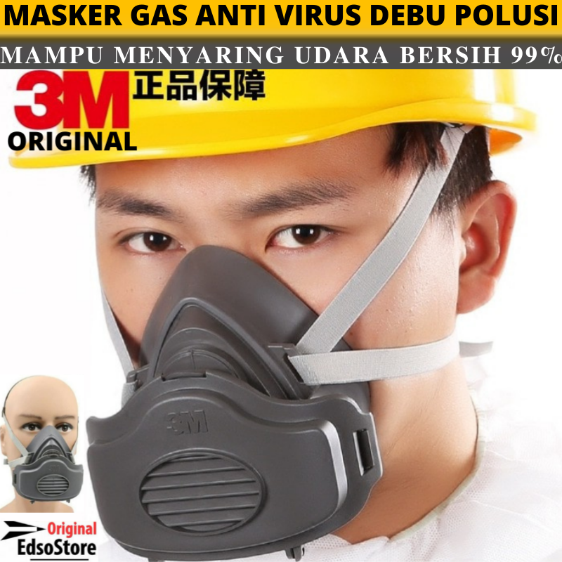 BELANJA TERMURAH Masker Gas Respirator Anti-Virus-Polusi Dan Debu ...