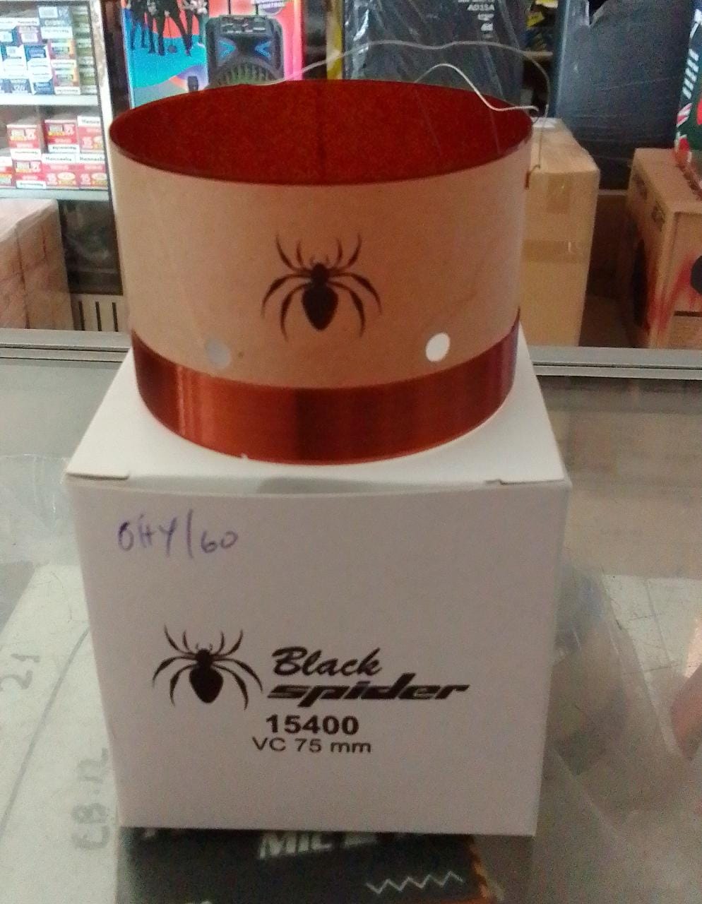 Spul Speaker 15 Inch 75mm Black Spider 15400 ORIGINAL, Spool Voice Coil ...