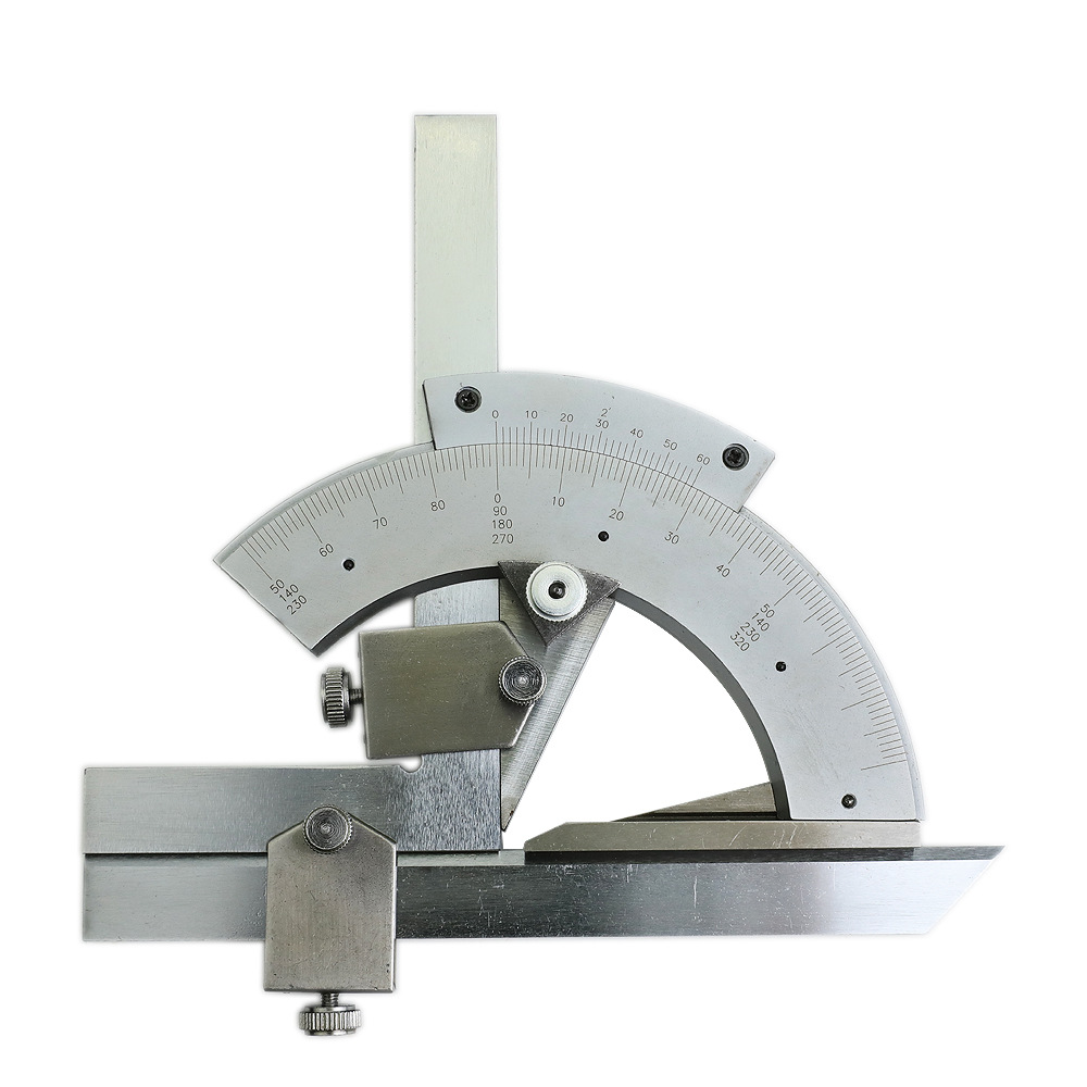 0-320 Degree Vernier Angle Ruler Bevel Protractor Alat Ukur Sudut ...