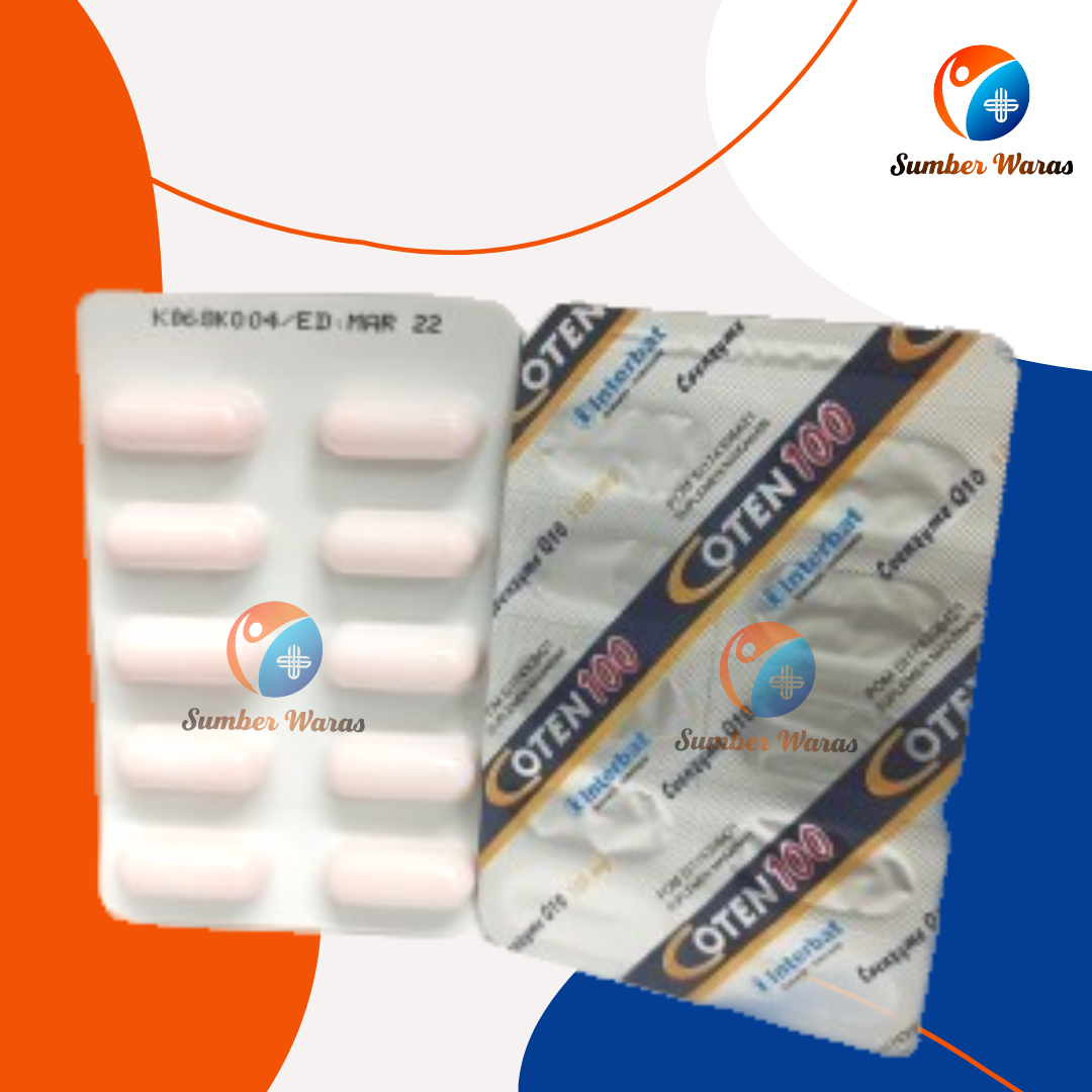 COTEN 100 STRIP 10 KAPSUL | Lazada Indonesia