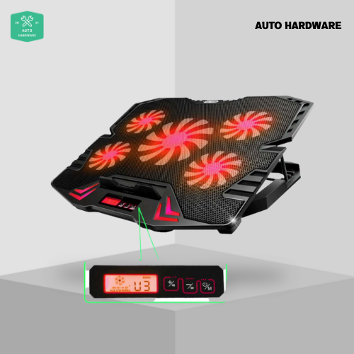 Kipas Pendingin Laptop Portable / ICE FAN Cooling Pad Laptop 5 Kipas ...