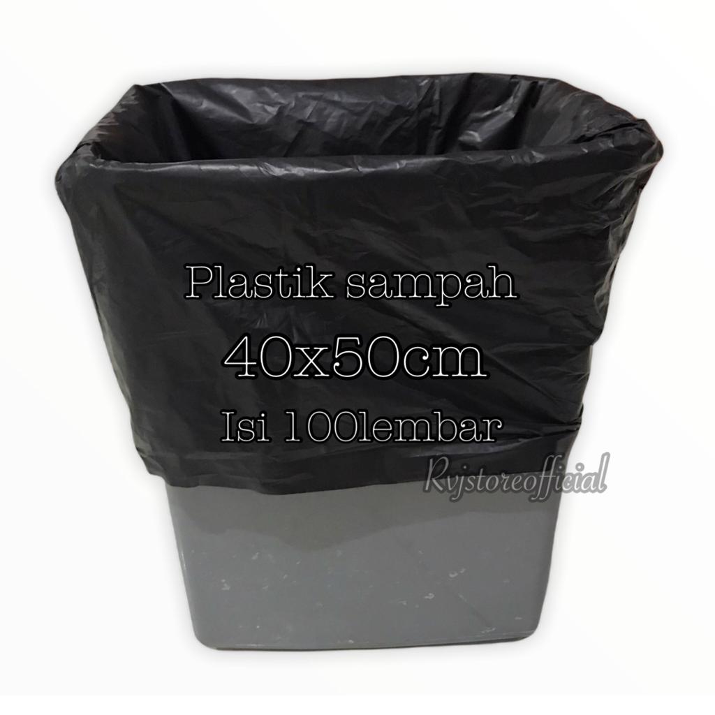 PLASTIK SAMPAH / KANTONG SAMPAH 40x50 isi 100pcs | Lazada Indonesia