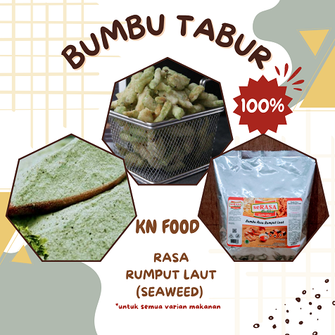 1 Kg Bumbu Tabur Rasa Rumput Laut - Serasa Golden Rasa Rumput Laut ...