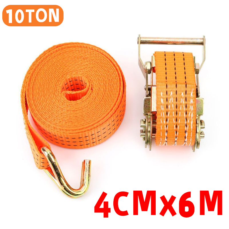 3 buah 5 buah Grosir - 10 Ton Ratchet Tie Down 4 cm X 4M/6M/8M/10M 5 cm ...