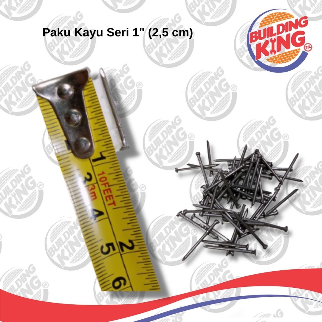 Paku Kayu/Triplex HANOMAN 1" Inch Paku 2,5cm 2.5 cm Paku Kayu Seri | Lazada Indonesia