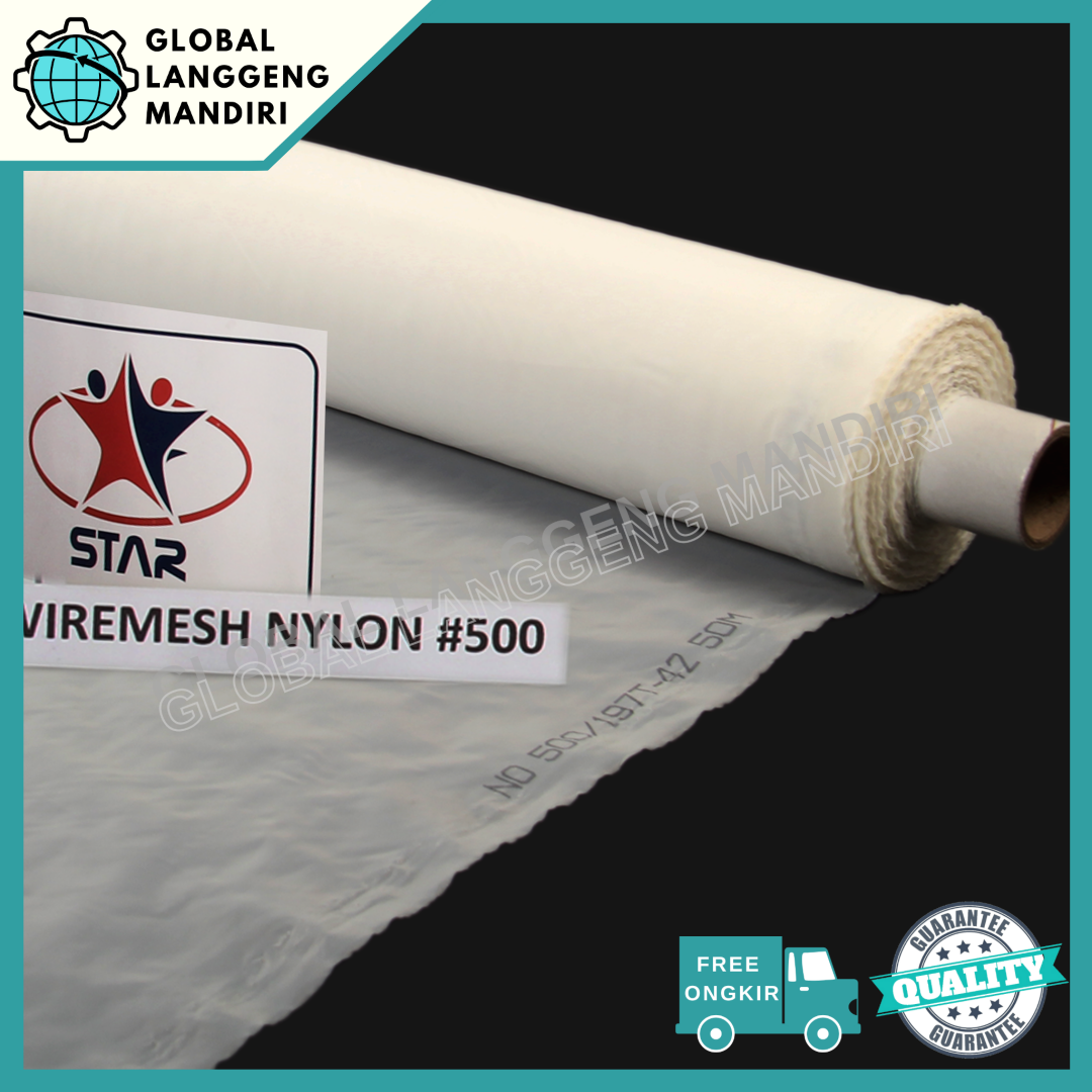 WIRE MESH NYLON 500 1MX1M / SARINGAN NYLON #500 / PENYARING NYLON ...