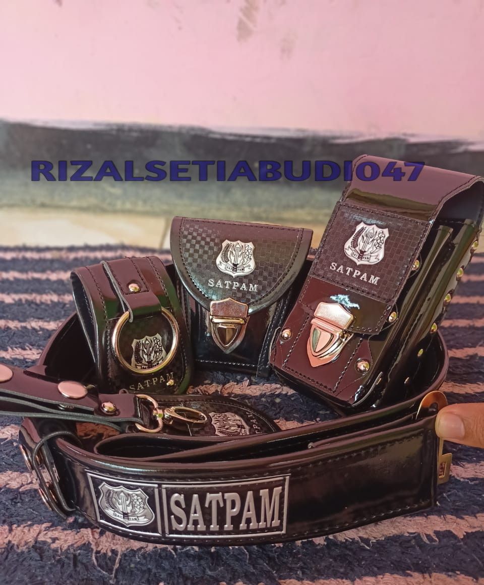 KOPEL SET SATPAM TANPA KEPALA KOPEL LOGO LOGAM | Lazada Indonesia