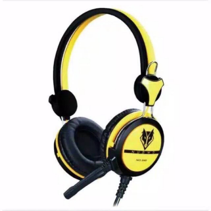 Headphone Extra Bass Gaming NUBWO NO.040 & NO3000 / NO 3000 Headset ...