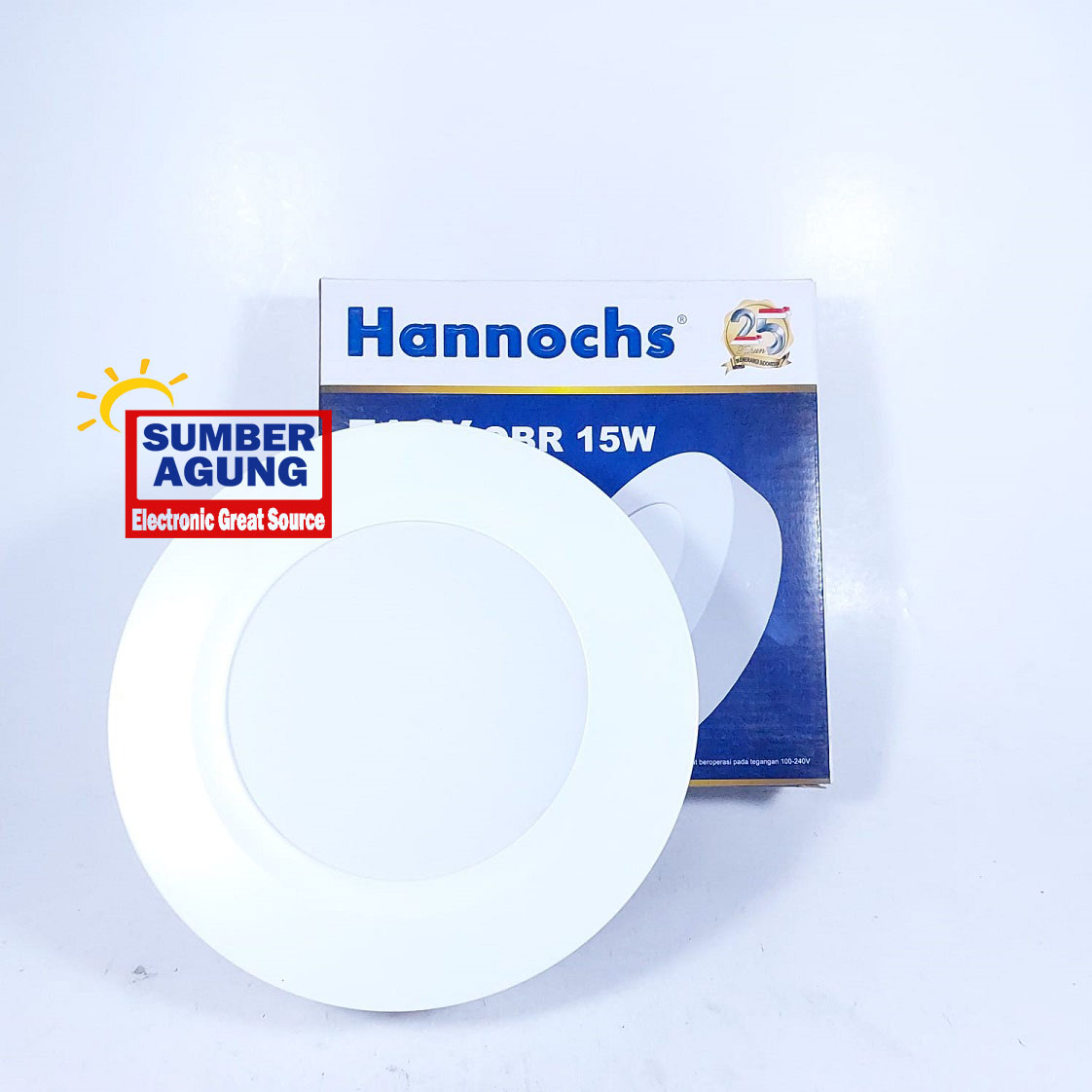 Hannochs Panel Easy OBR 15W Tempel Bulat CDL Downgliht LED Tempel ...
