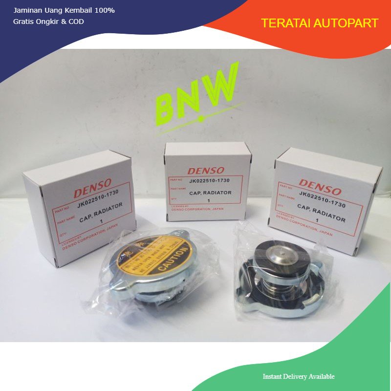 TUTUP RADIATOR BESAR / RADIATOR CAP BIG UNIVERSAL ASLI DENSO JAPAN ...