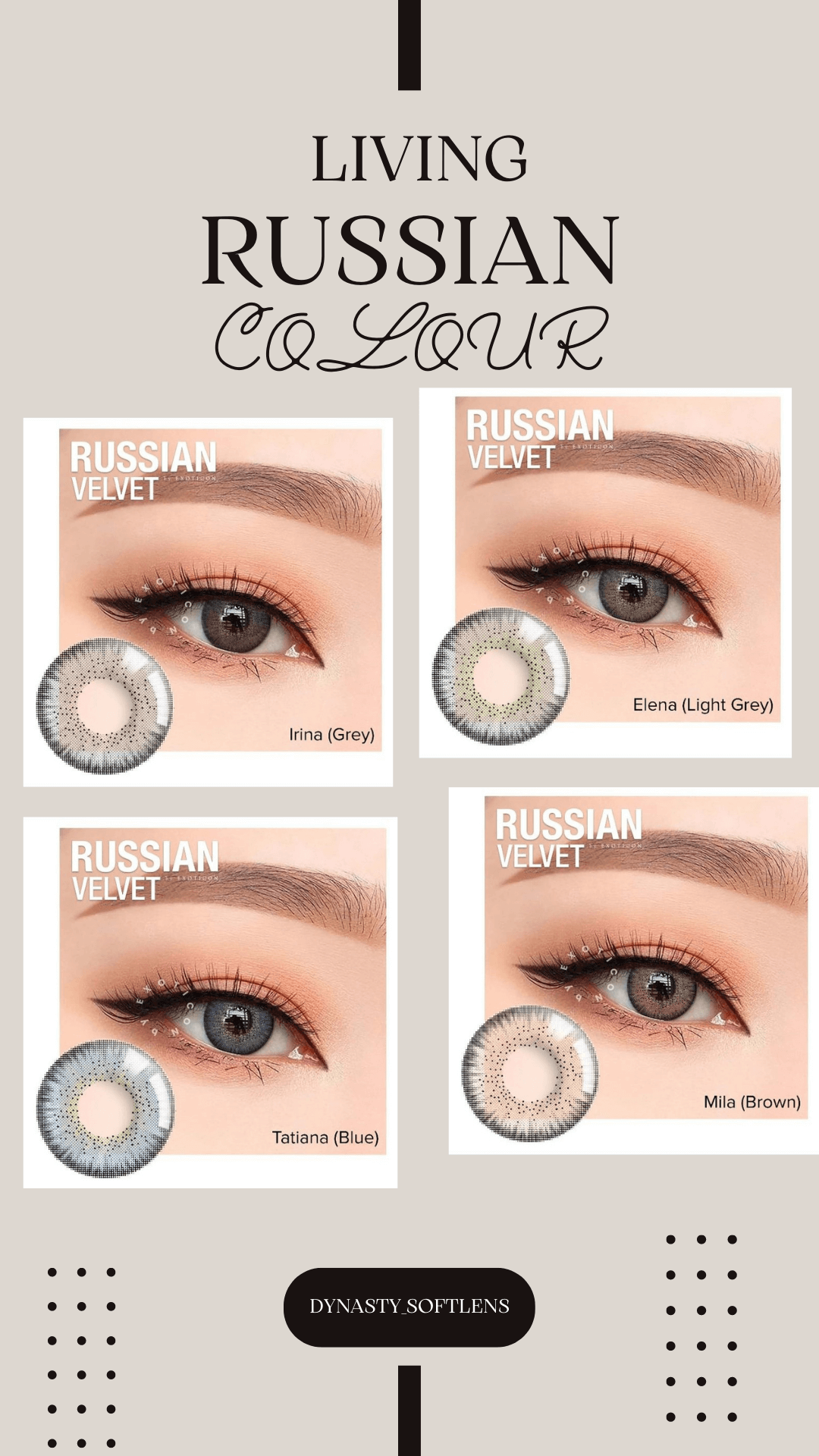 Softlens Russian Power Plano / Normal DIA 14.5 | Lazada Indonesia