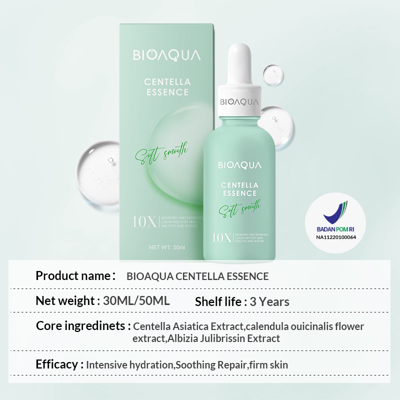 BIOAQUA Effect 10X Serum Series Collagen Anti aging/ Centella Barrier ...