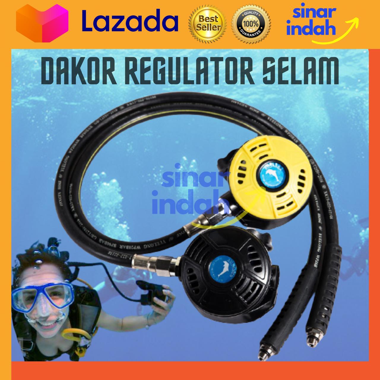 Regulator Alat Selam Dakor Octopus Dacor Kompresor Nelayan Diving ORI ...