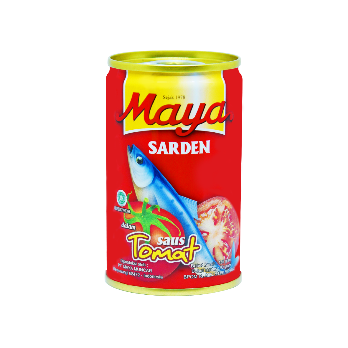 MAYA SARDINES TOMAT 155 GR | Lazada Indonesia