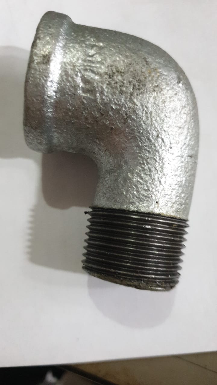 Knee Keni drat dalam dan drat luar besi 3/4" female x male thread Keni besi 3/4" elbow besi 3/4 ...