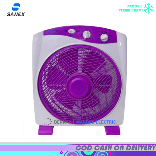 KIPAS ANGIN KOTAK SANEX - BOX FAN SANEX 12in 12inch 12 in 12 inch ...